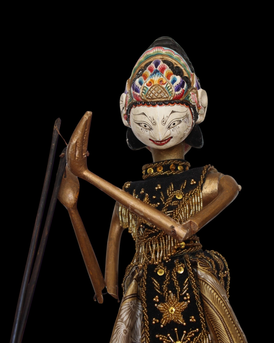 Wayang Puppet- Yudhistira – Tika